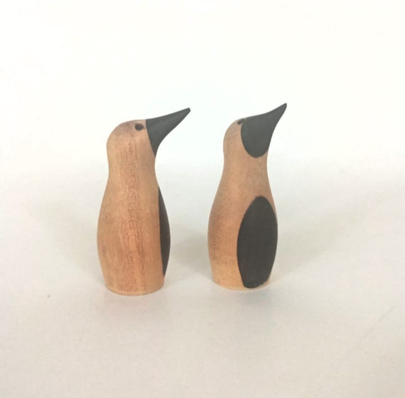 Wood Turning Penguin,wooden Penguin,wood Penguin,couple of Penguins - Etsy