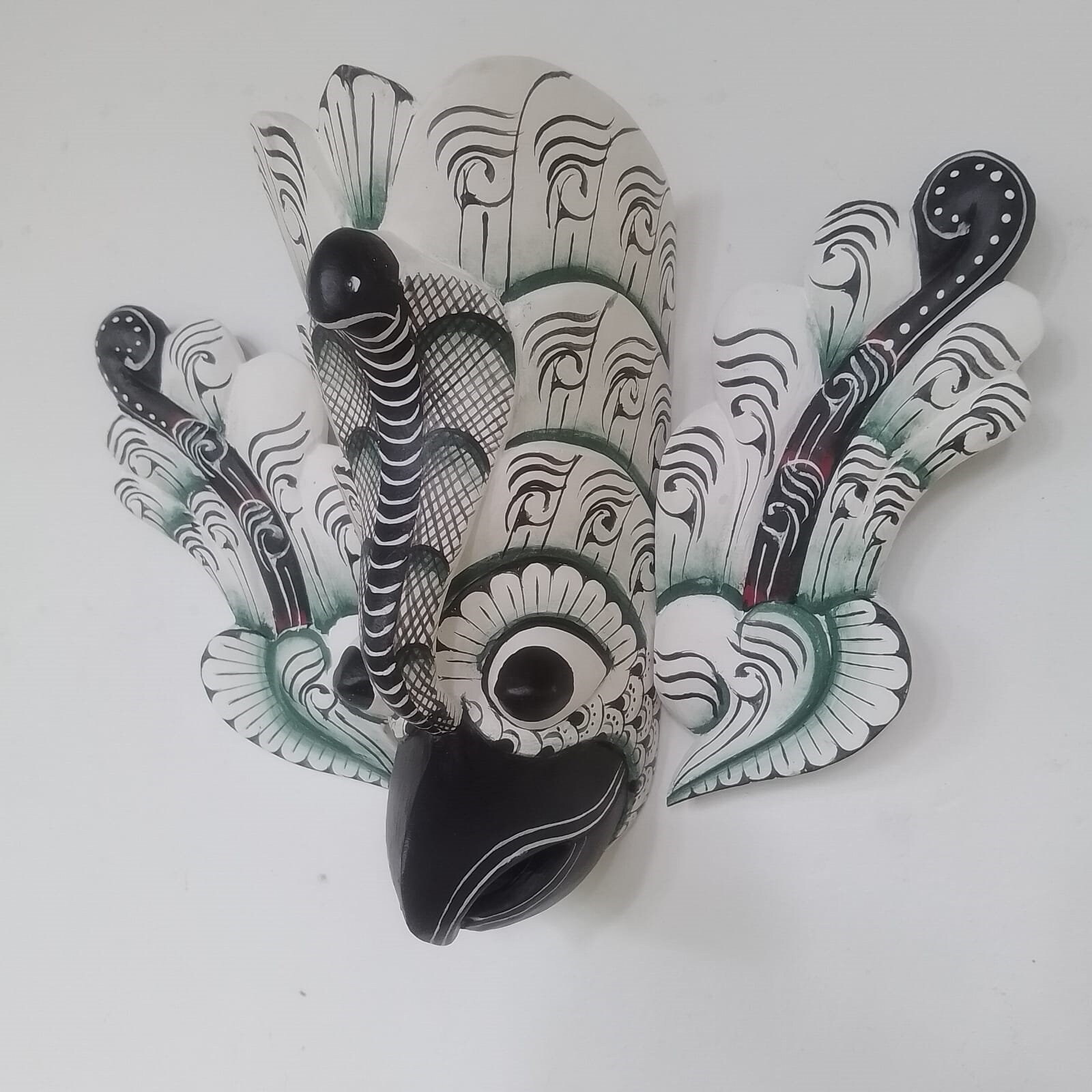 Bird Demon Mask,devil Mask,wood Bird Mask,fantasy Demon Mask,unique ...