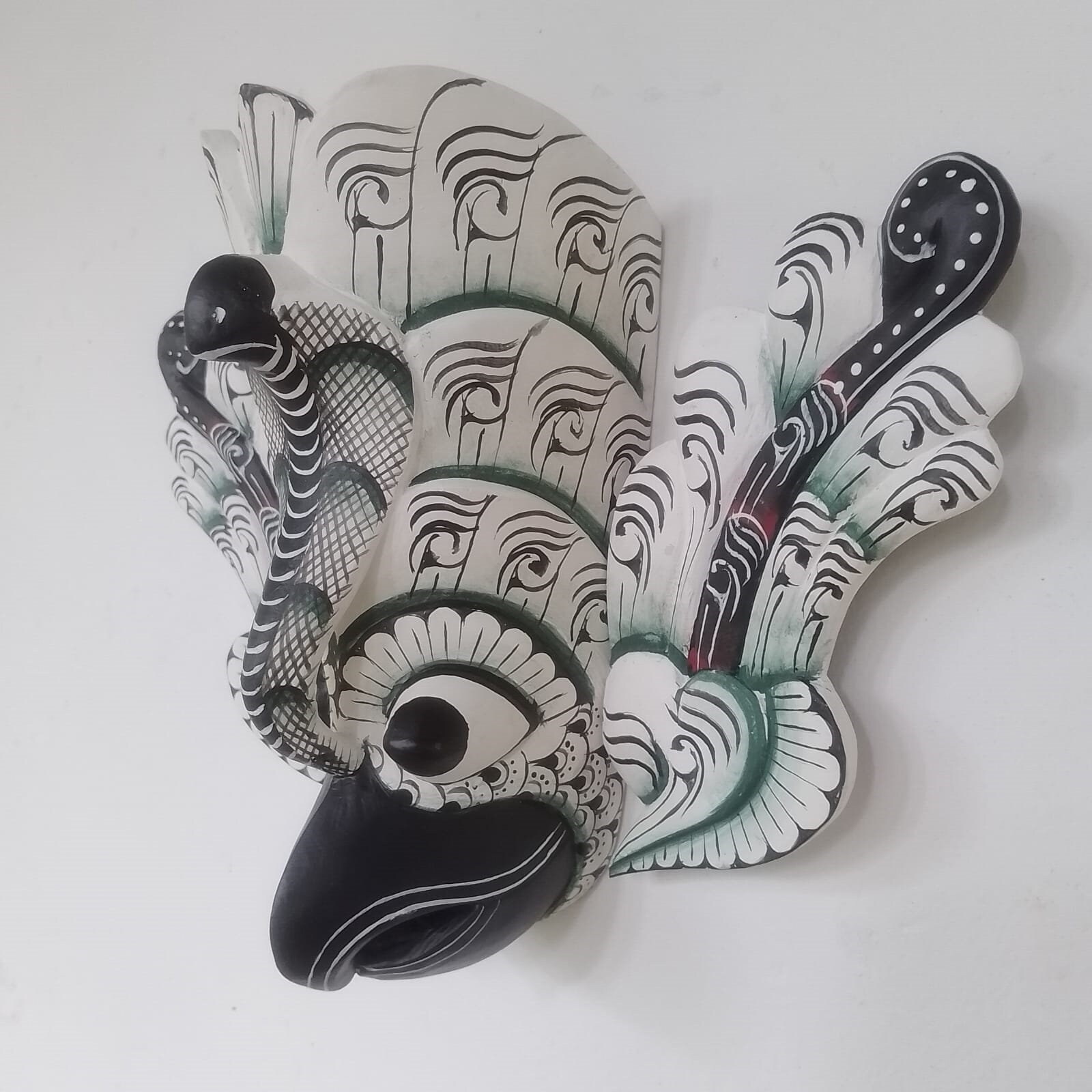 Bird Demon Mask,devil Mask,wood Bird Mask,fantasy Demon Mask,unique ...