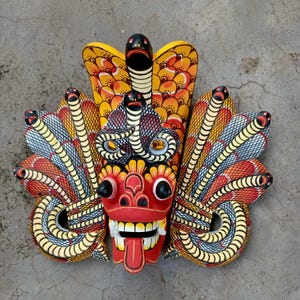 Explore Sri Lanka’s Fire Demon and Cobra Masks: Cultural Treasures for ...
