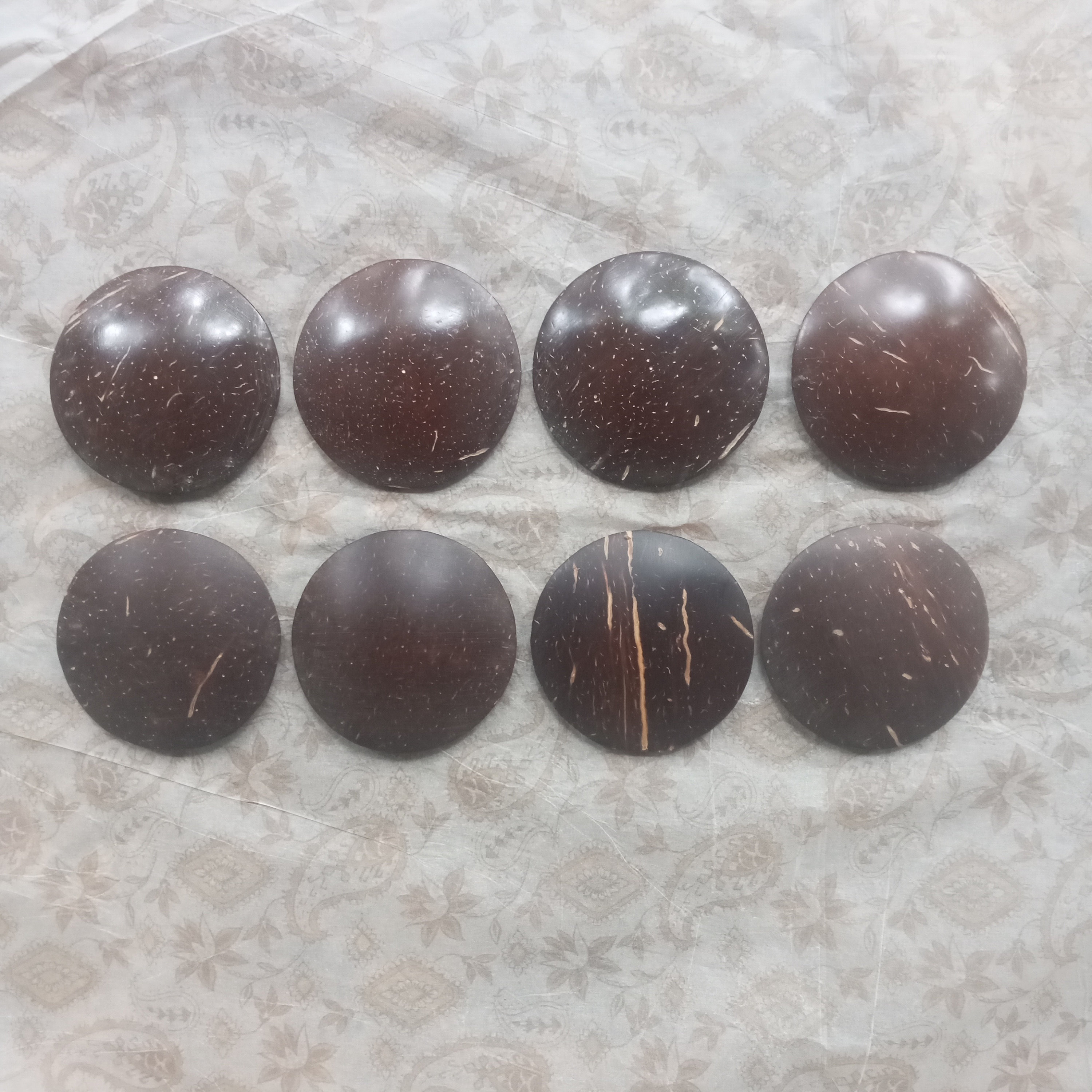 Chamalongos Set of 4 Coconut Shell | Divination Shells | Spiritual ...