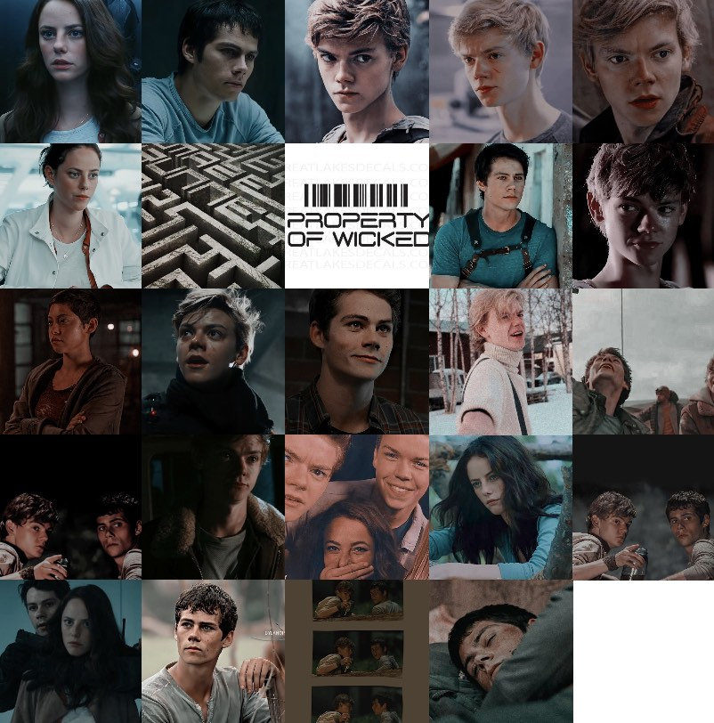 Maze Runner Aesthetic Wall Collage Kit - Etsy Australia