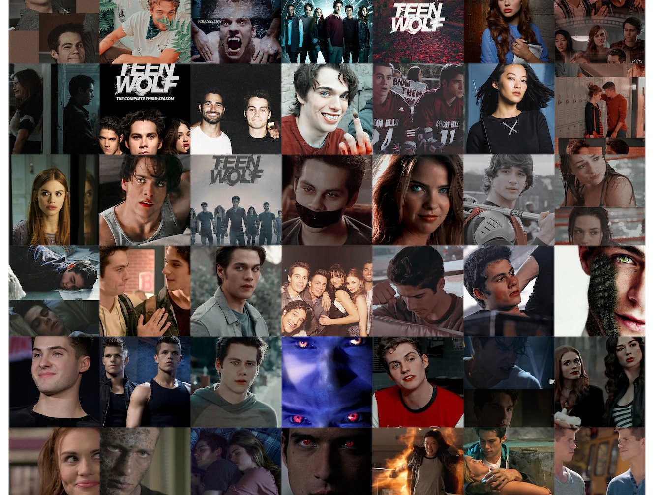 Teen Wolf Collage