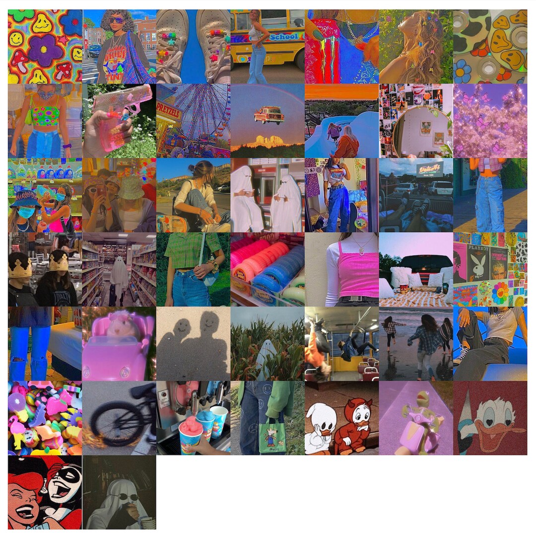 Indie Aesthetic Wall Collage - Etsy