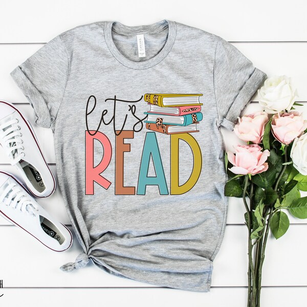 Reading T Shirt - Etsy