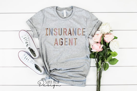 Insurance Agent Shirt Insurance Broker T-shirt Insurance | Etsy