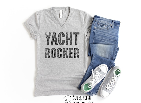 Yacht Rocker V-neck Yacht Rock Shirt Boating Shirt Cruise | Etsy