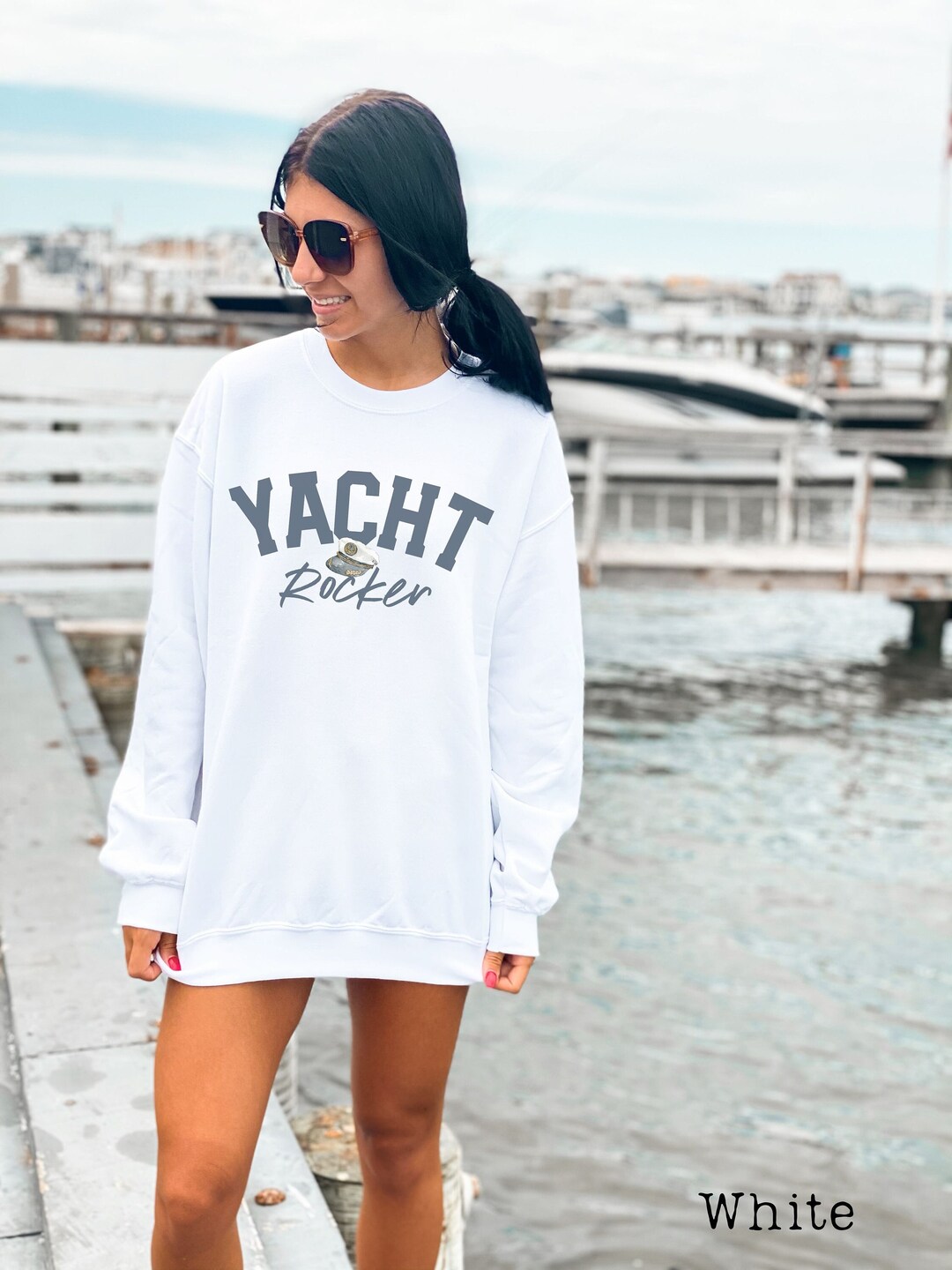 Yacht Rocker Sweatshirt, Yacht Rock Shirt, Boating Shirt, Cruise ...