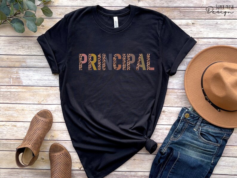 Principal Leopard Shirt Principal Shirt Principal T-shirt | Etsy