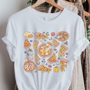 Pizza Tshirt, Pizza Shirt, Pizza Lover, Pizza Fan, Pizza Gift, Pizza ...