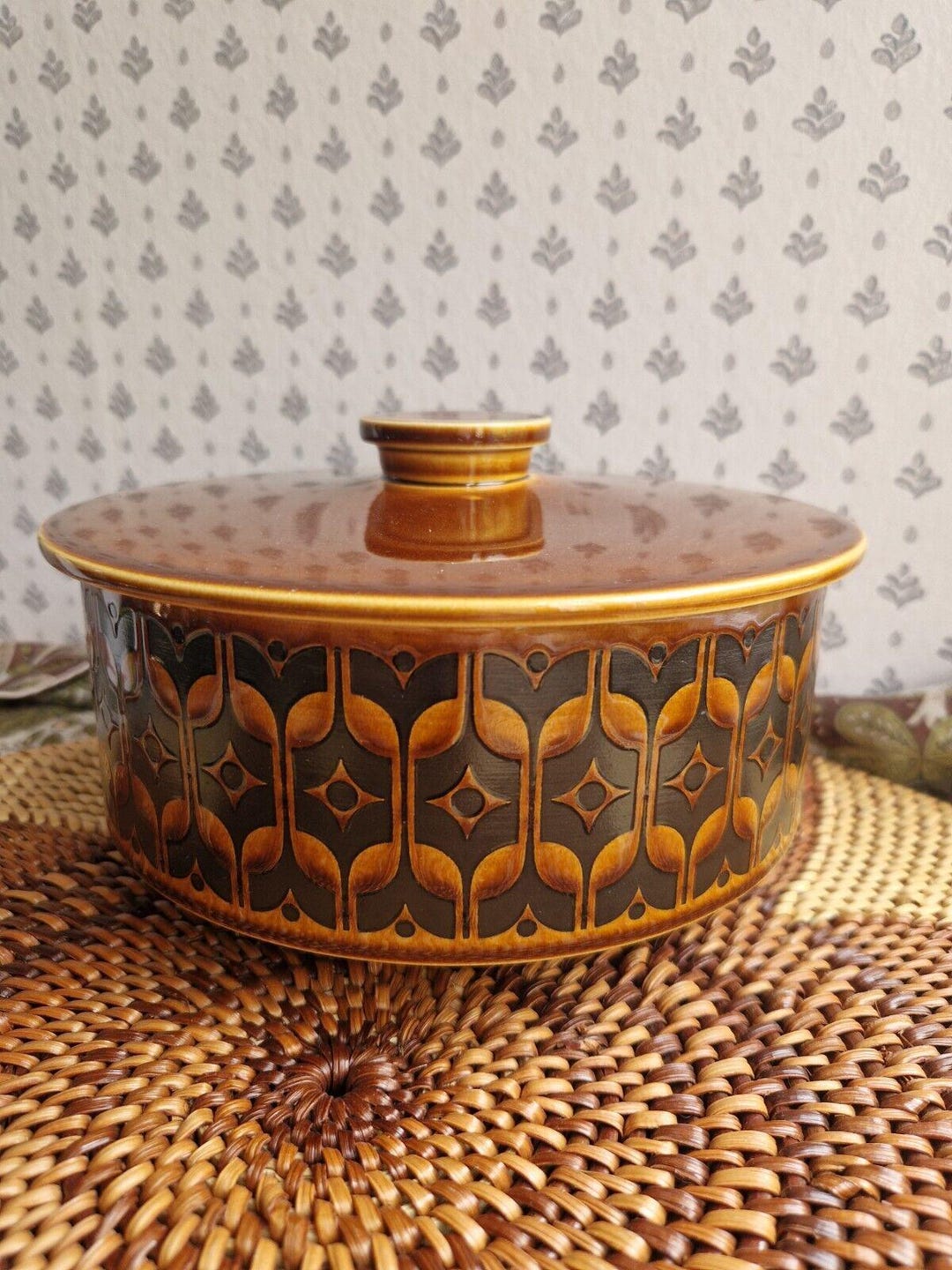 Hornsea Heirloom Brown Tureen Serving Dish Casserole Dish Storage ...