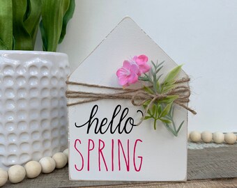 Spring Tiered Tray Decor - Etsy