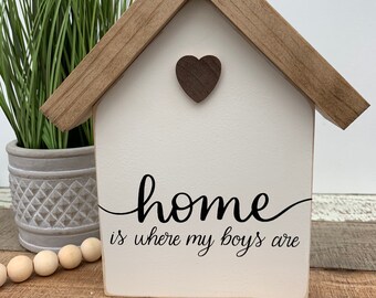 Wood Home Sign - Etsy