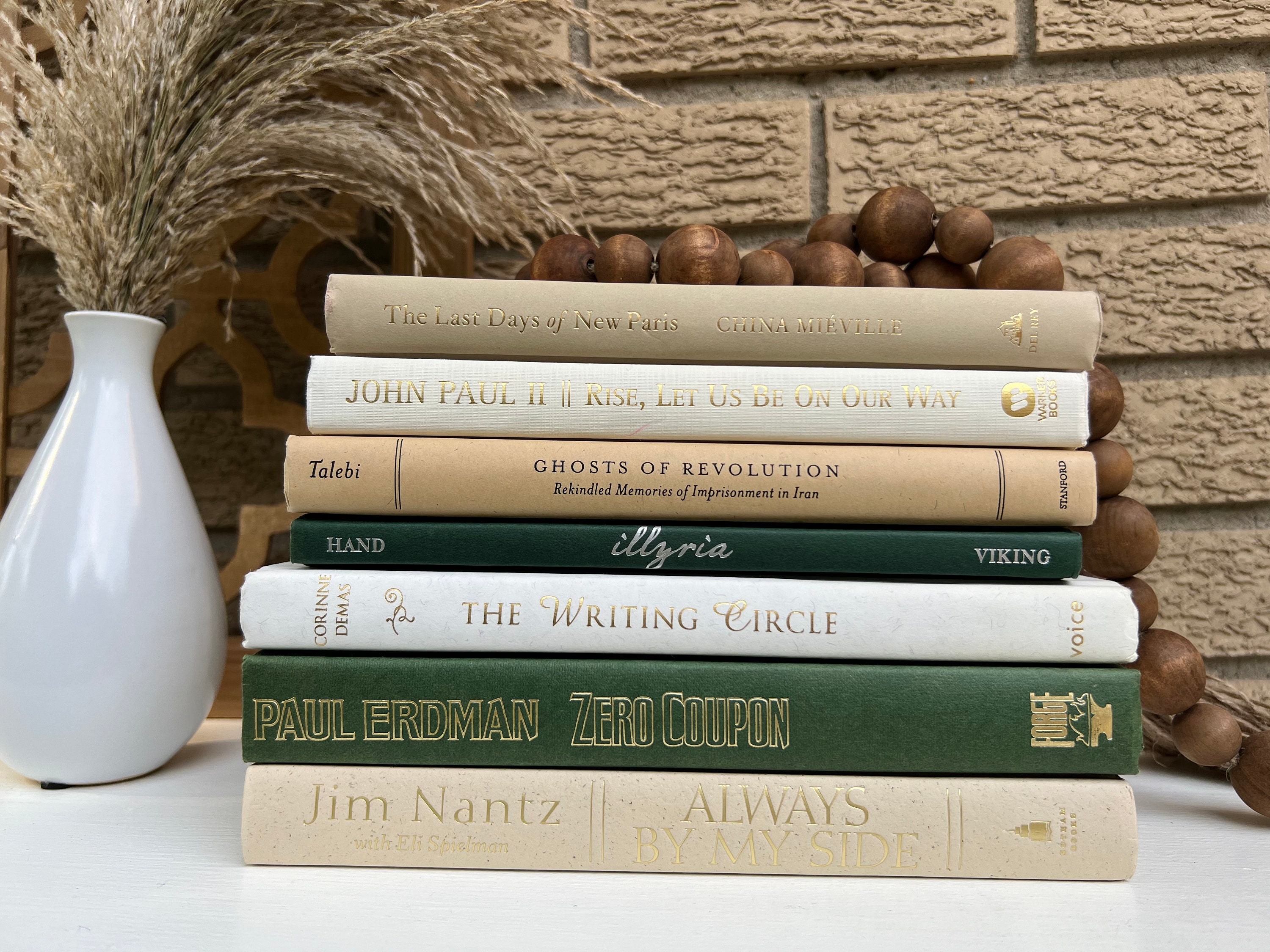 Hardcover Book Stack Staging Books Decorative Book Stack - Etsy