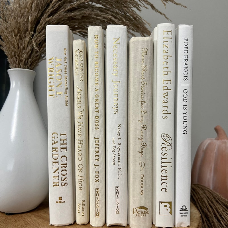 White Books - Etsy