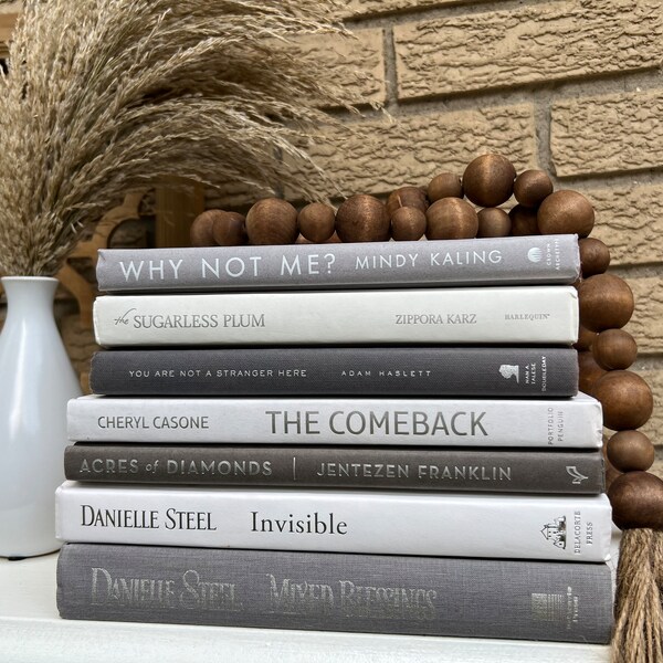 Decorative Book Stack - Etsy