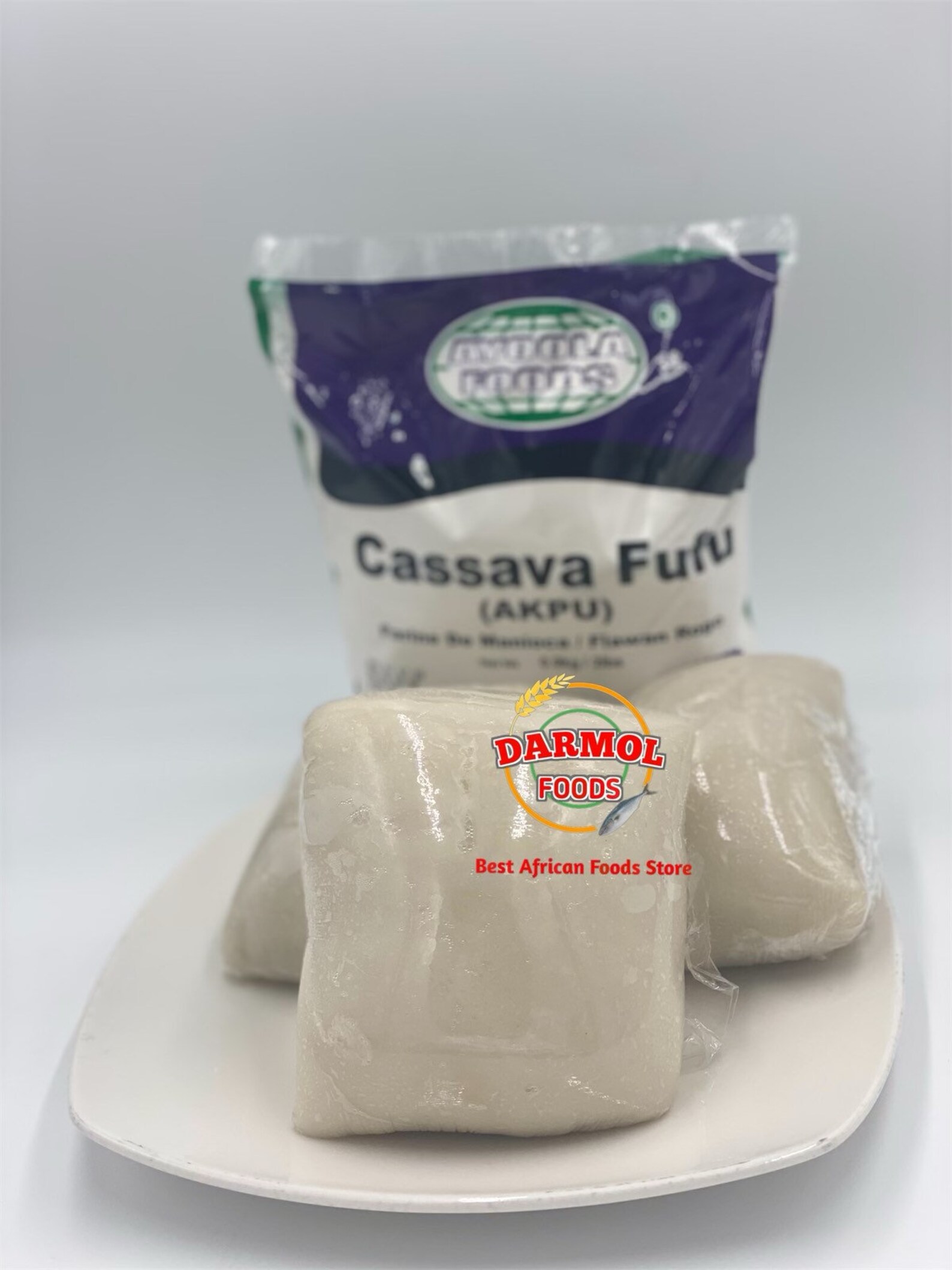 Ayoola Cassava Flour Cassava Fufu Akpu 2lbs Etsy