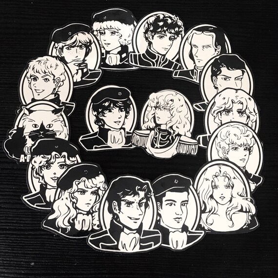 Legend of the Galactic Heroes Mirror Stickers - Etsy