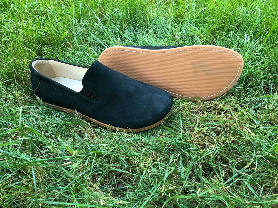 Grounding Barefoot Shoes for Women, Women Earthing Smooth Leather Shoes ...