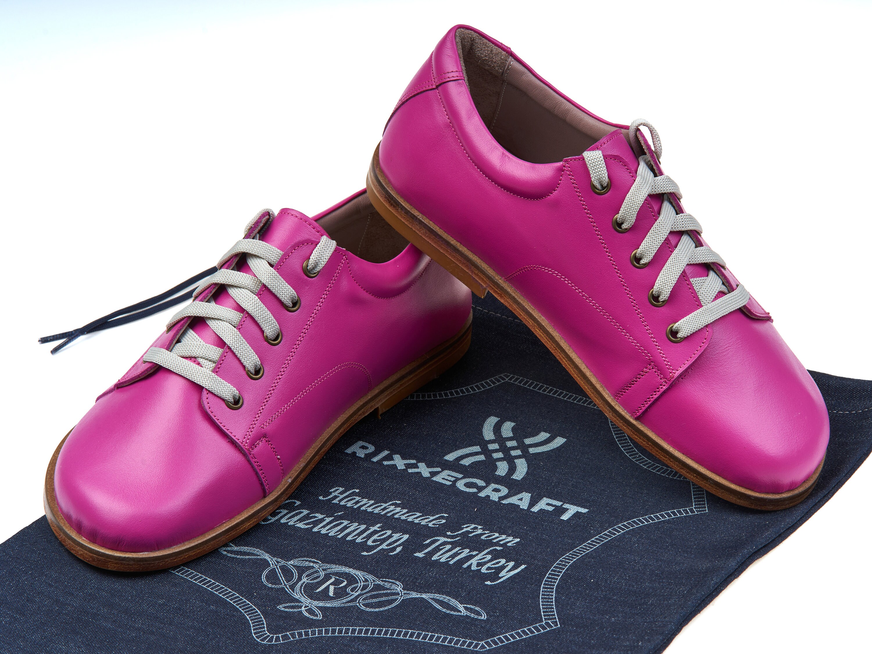 Men Fuchsia Barefoot Sneakers Fuchsia Lace up Barefoot - Etsy
