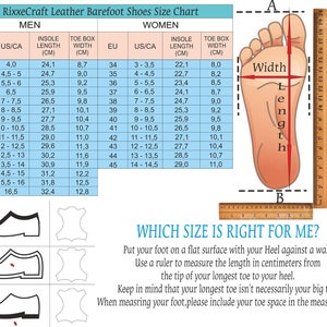 Women Wide Zero Drop Barefoot Greasy Khaki Leather Boots, Handmade ...