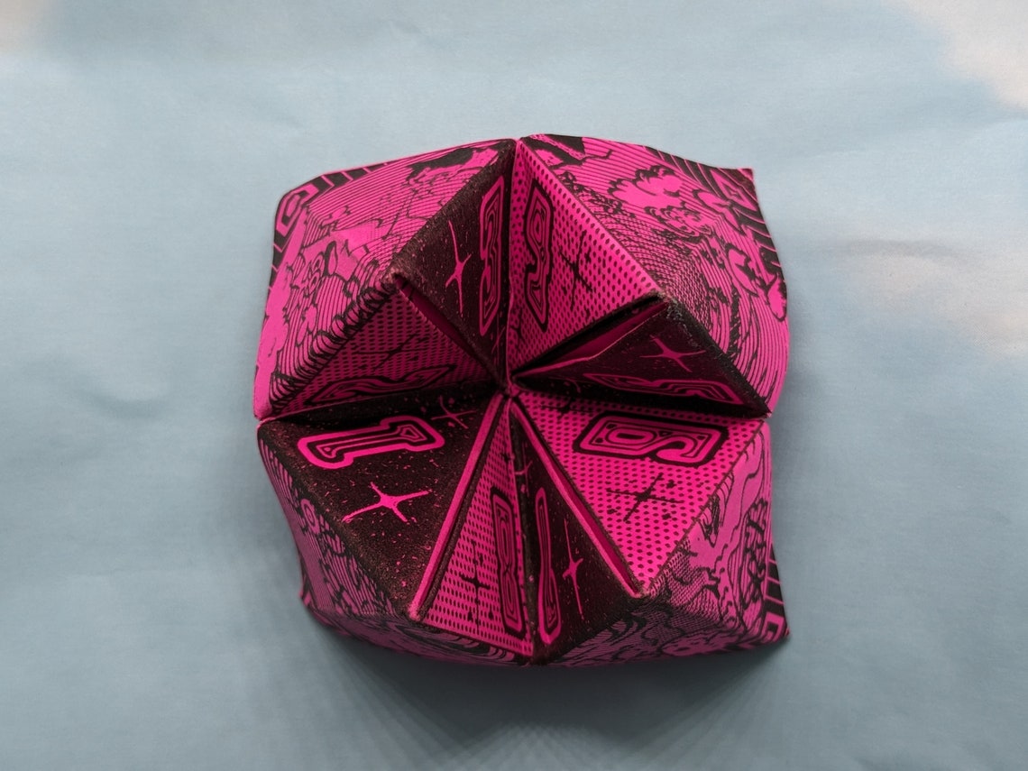 Cosmic Cootie Catcher (print-at-home) - Etsy