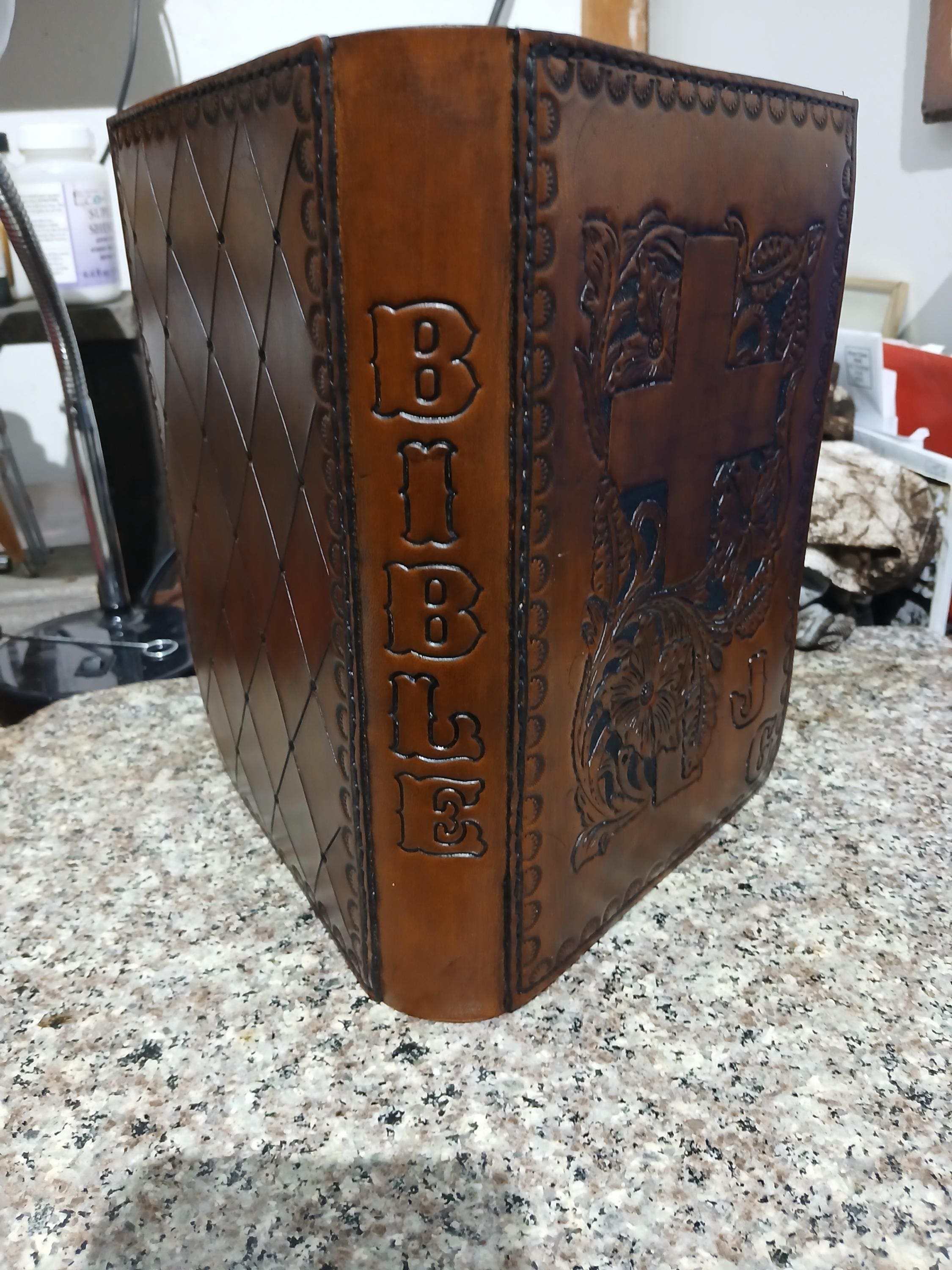 Custom Hand Made Bible Cover - Etsy