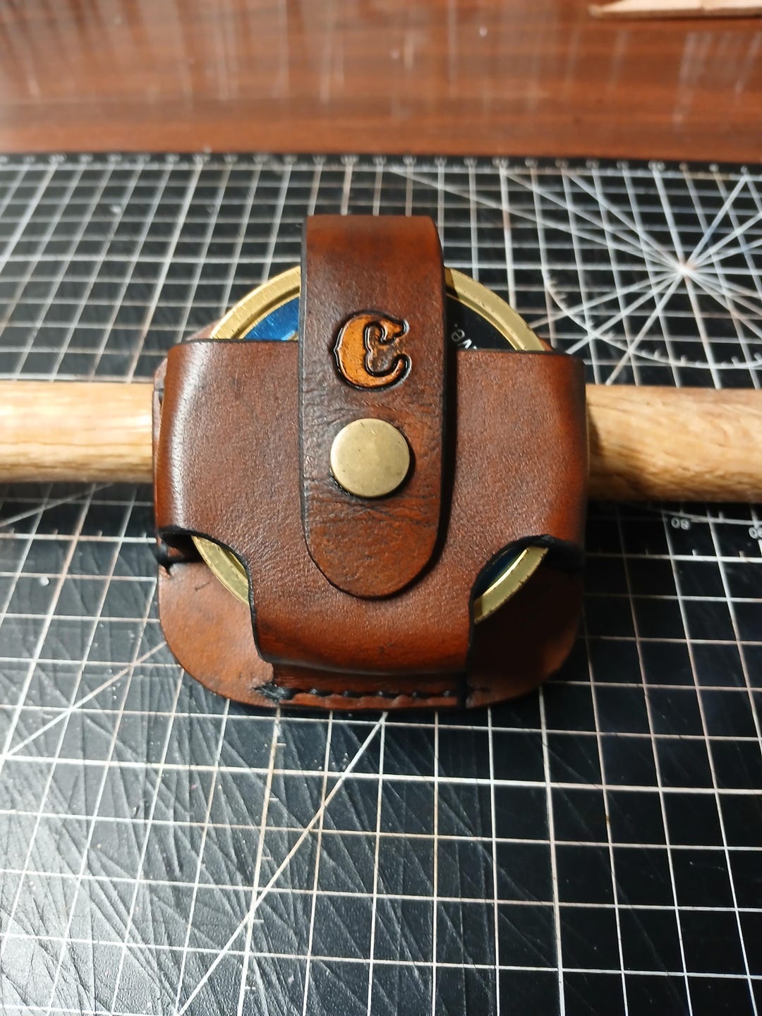 Leather Dip Can Holder for Your Belt - Etsy