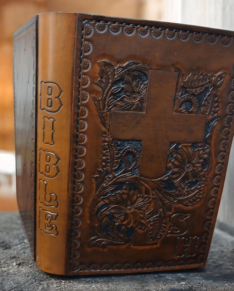 Custom Hand Made Bible Cover - Etsy