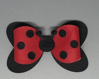 Ladybug Hair Bow - Etsy