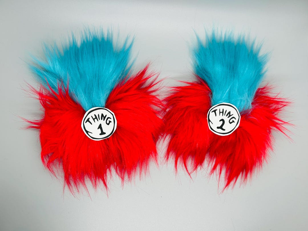 Thing Hair Bows, Thing 1 Thing 2 Hair Bow, Little Miss Thing, Thing ...