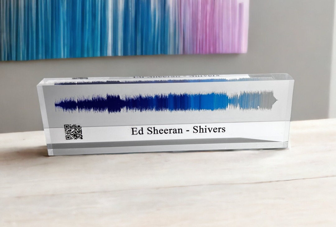 Personalized Soundwave Art | Soundwave Print | Voice Recording Gift ...
