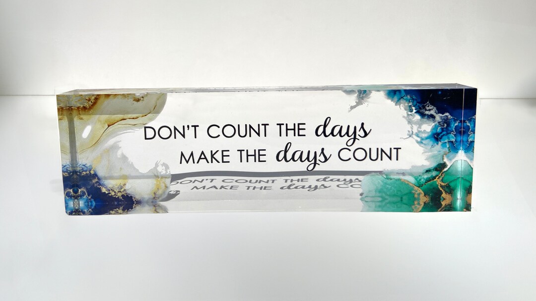 Personalized Quotes Acrylic Sign With Aura Designs | Custom Quotes Sign ...
