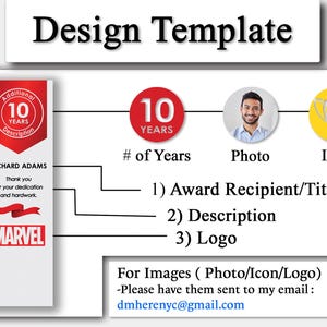 Personalized Award Corporate Trophy Award - Company Anniversary Banner ...