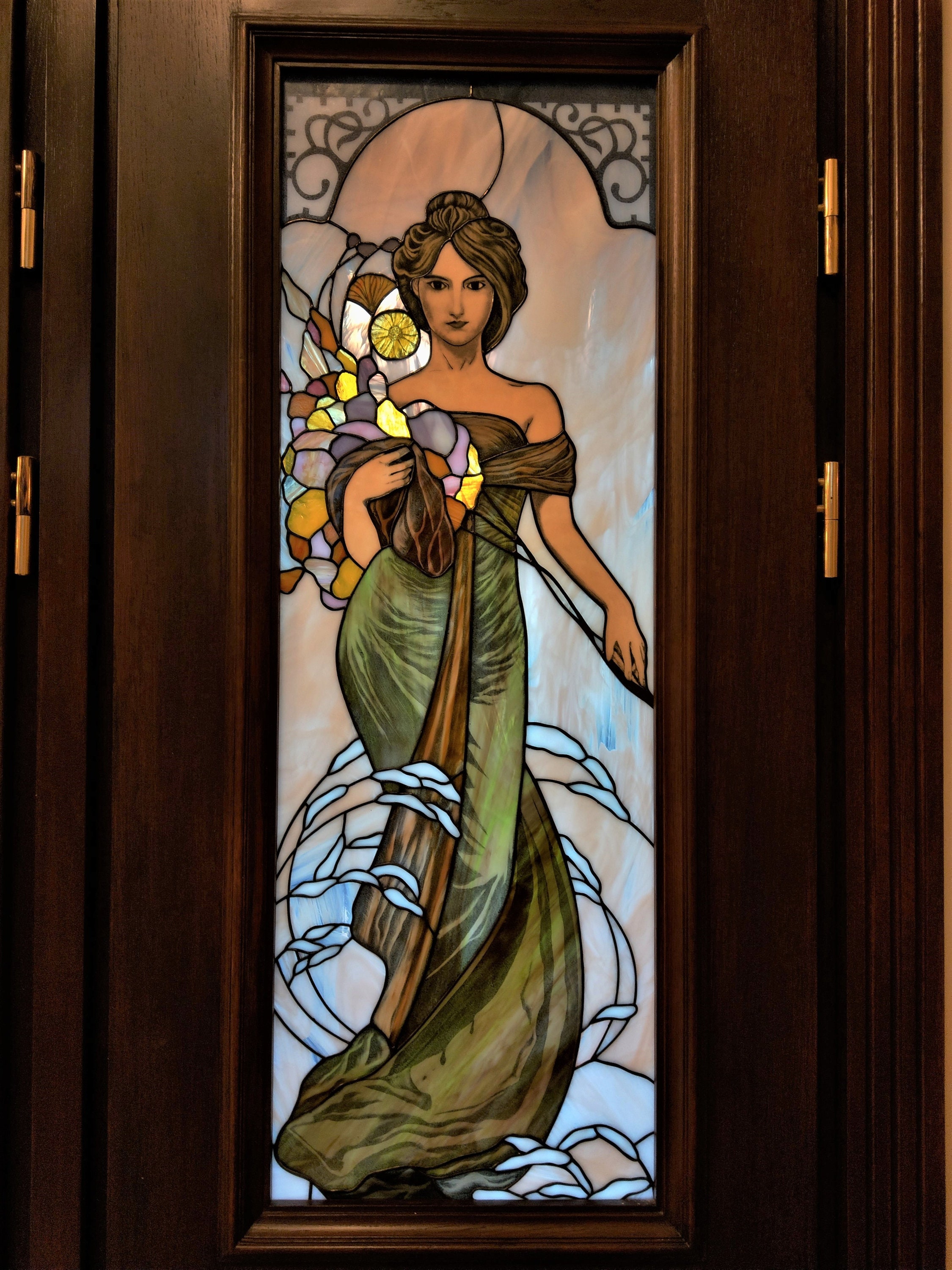 Stain Glass Tiffany/custom Stain Glass Panel/wall - Etsy