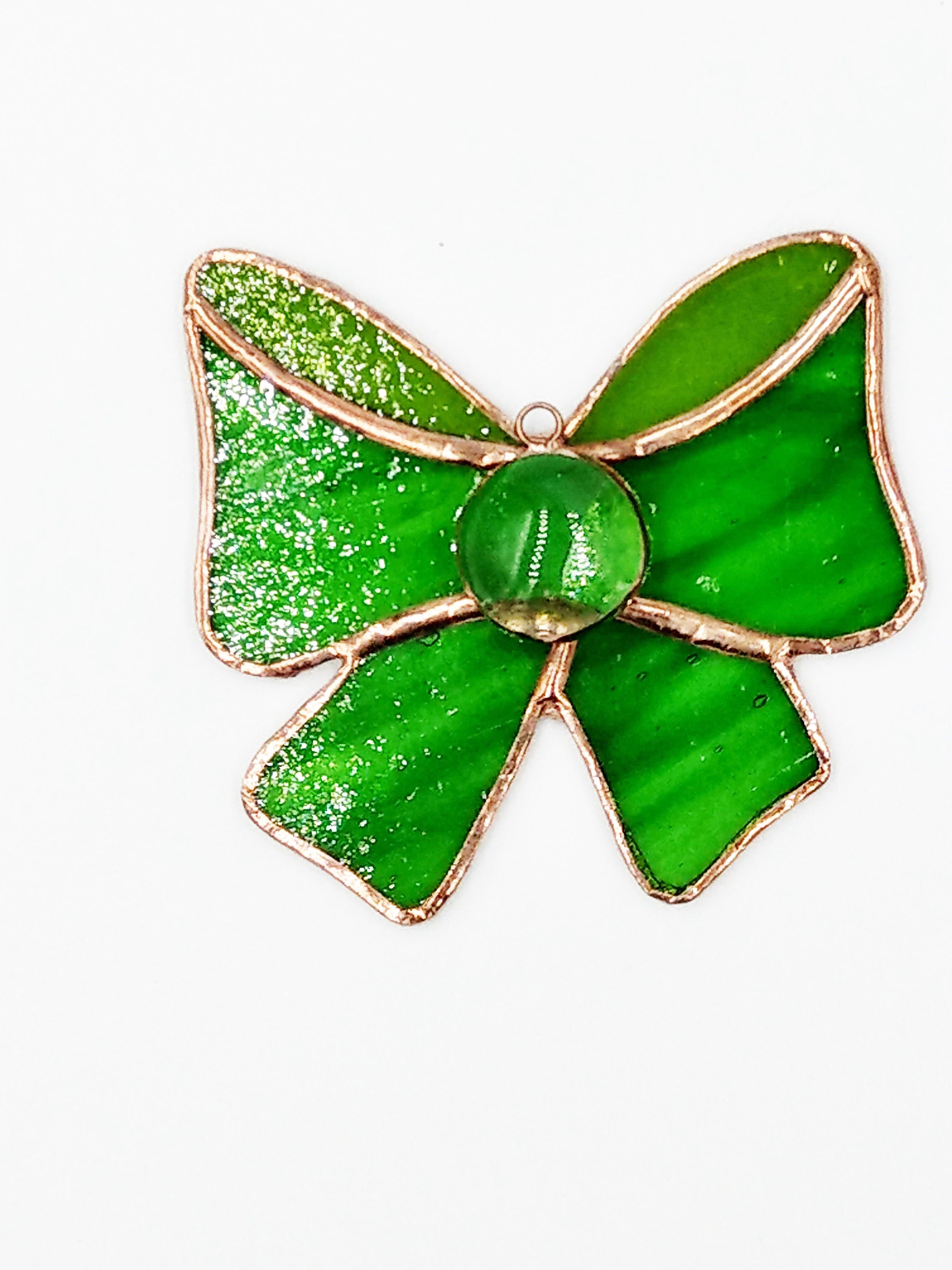 Stain stained Glass Art Decor Bow Suncatcher Window Hangings | Etsy