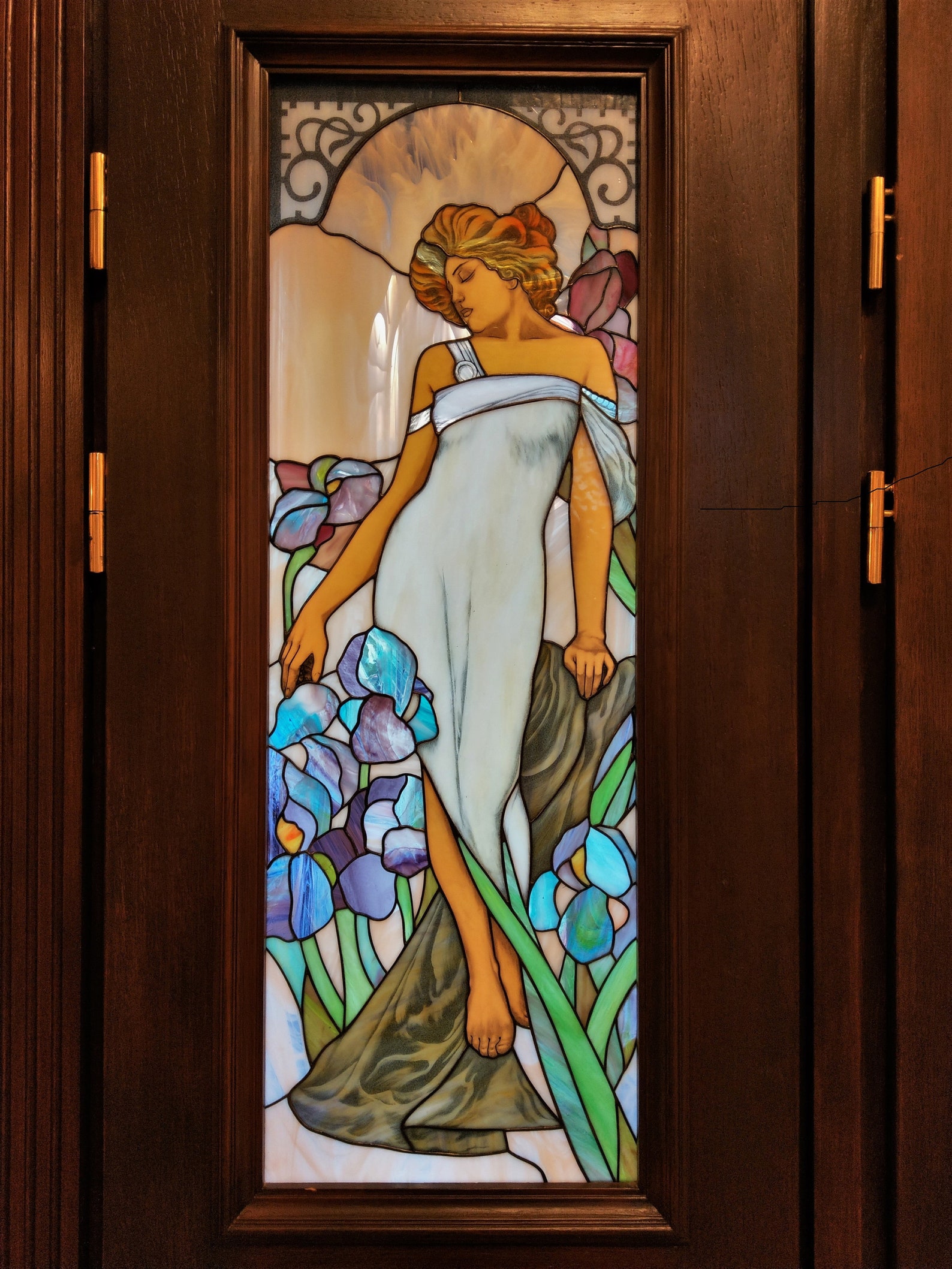 Stain Glass Tiffany/custom Stain Glass Panel/wall | Etsy