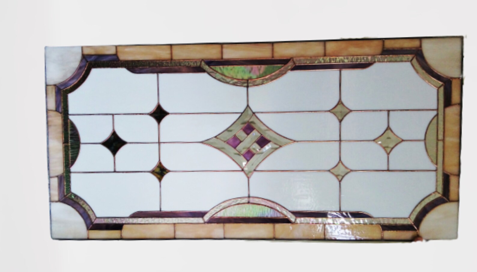 Custom Stained Glass Panel Stained Glass Door Classic Design - Etsy