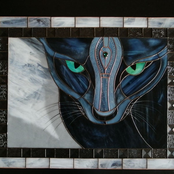 Cat Stained Glass - Etsy