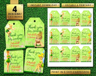 Tinkerbell Thank You | Etsy