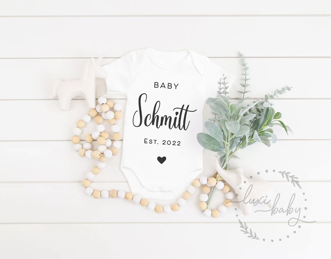 Baby Body Personalized With Name and Date, Baby Body Name, Baby Body ...
