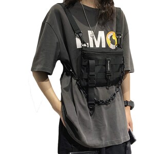Chest Bag With Plastic Chain - Etsy