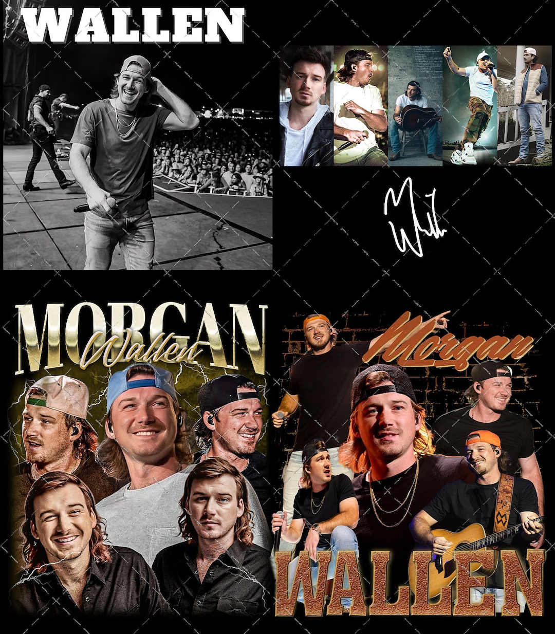 Morgan Wallen PNG, Music Album Cover Morgan Wallen 4 Files Design ...