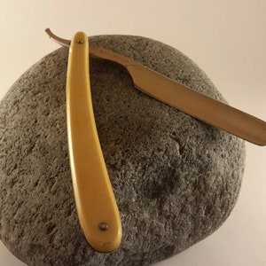 Vintage Straight Razor Blade Barber Razor Oldschool Razor Beard Knife ...