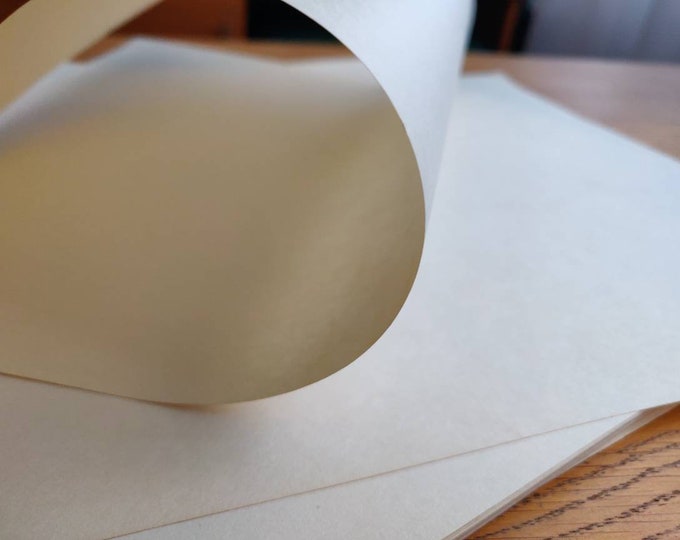 Aged Paper A3 Size Vintage Letter Paper Old Yellow Writing Paper Old A3 ...