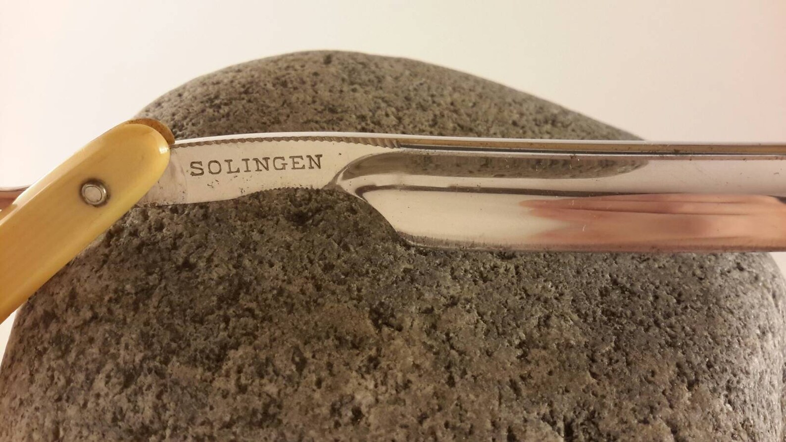 Vintage Straight Razor Blade Barber Razor Oldschool Razor Beard Knife ...