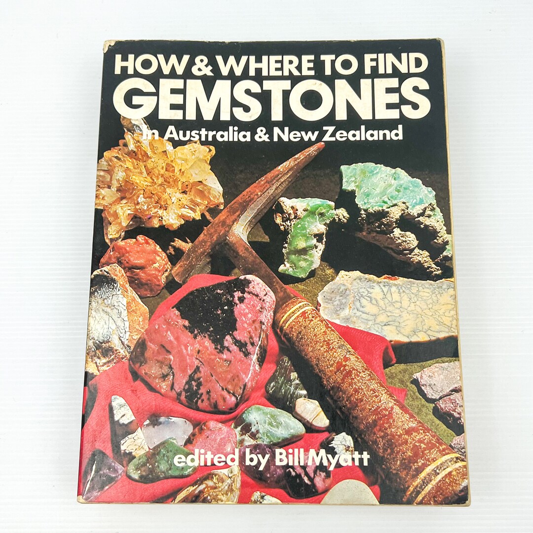 How and Where to Find Gemstones in Australia and New Zealand Book - Etsy