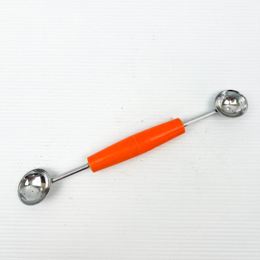 Retro Orange Handle Melon Baller Kitchen Utensil - Etsy