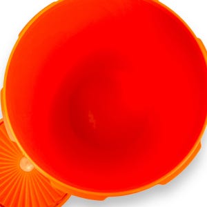 Orange Tupperware Cylinder Storage Container - Etsy