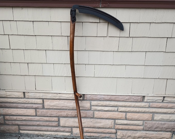 Vintage Scythe - Refinished - Etsy
